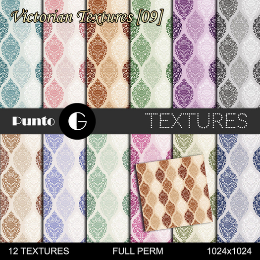 Second Life Marketplace - Victorian Textures [09]